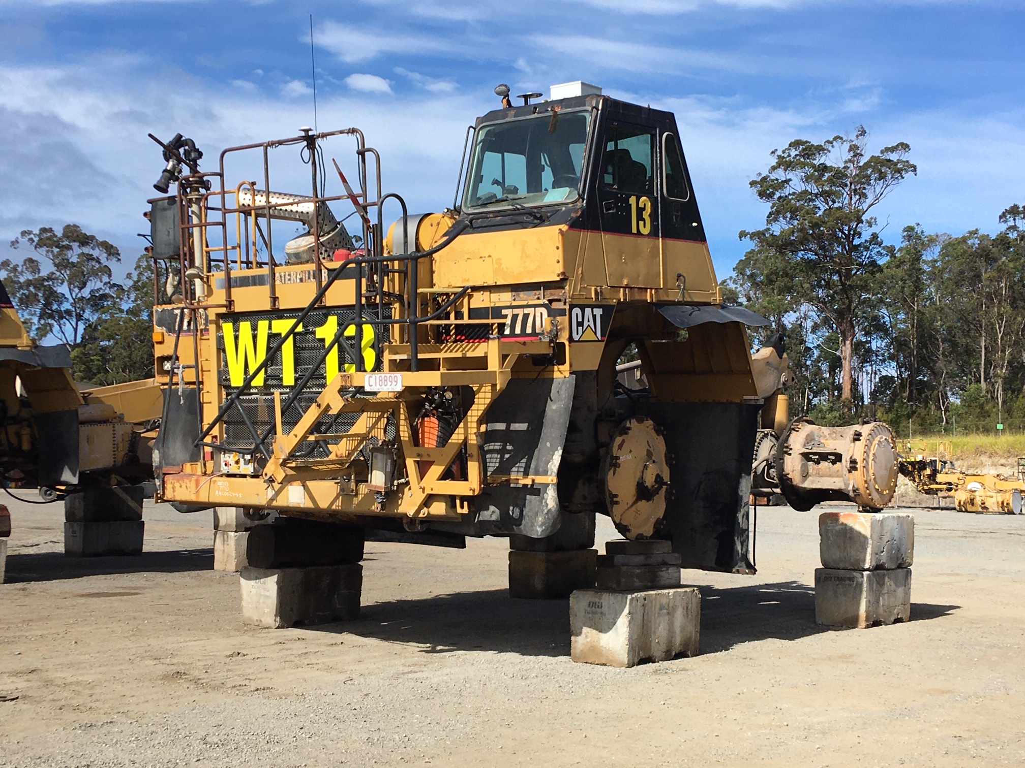 3 x Caterpillar 777D Trucks | DGI Trading